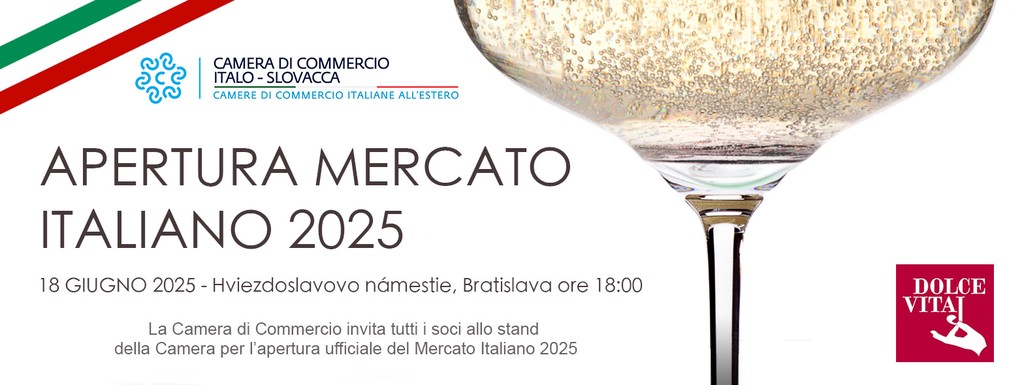 Apertura Mercato Italiano 2025 - camit.sk